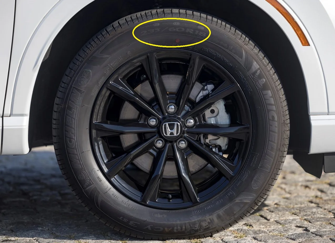 Honda CR-V Tire Size Guide (All Model Year)
